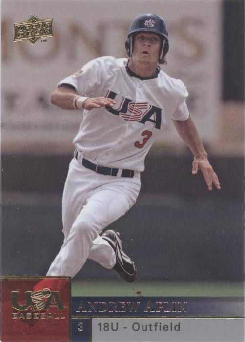 2009 Upper Deck - USA 18u National Team Andrew Aplin #18U-AA (RC) for ...