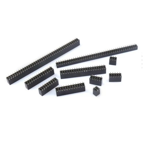 SMT Double Row SMT Female Socket PCB Header Strip Connector 2.54mm 2x2 ...