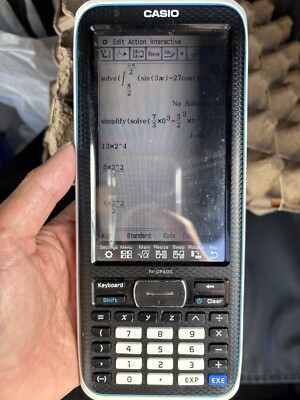 Casio FX-CP400 Classpad II Colour Graphing Calculator (no Cover No ...