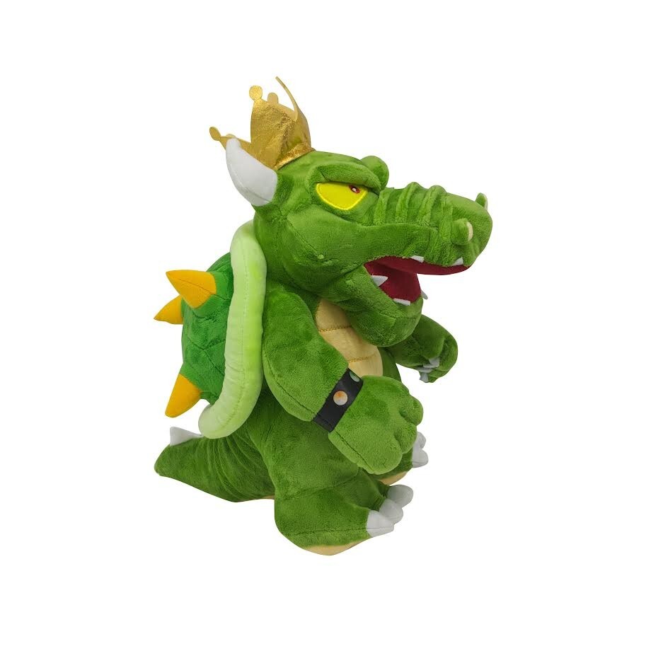 Best Super Green Bowser King Koopa Jumbo Size Stuffed Plush Toy -Green ...