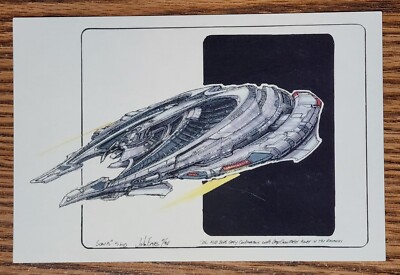 Star Trek Communicator Magazine Limited Edition Insurrection Postcard ...