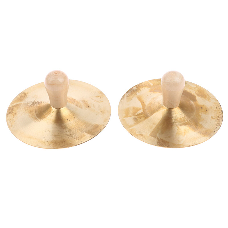 Hand Percussion Copper Cymbals Children Musical Instrument Education ...