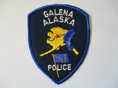 vintage 1980s Galena Alaska AK MINT Police Patch | eBay