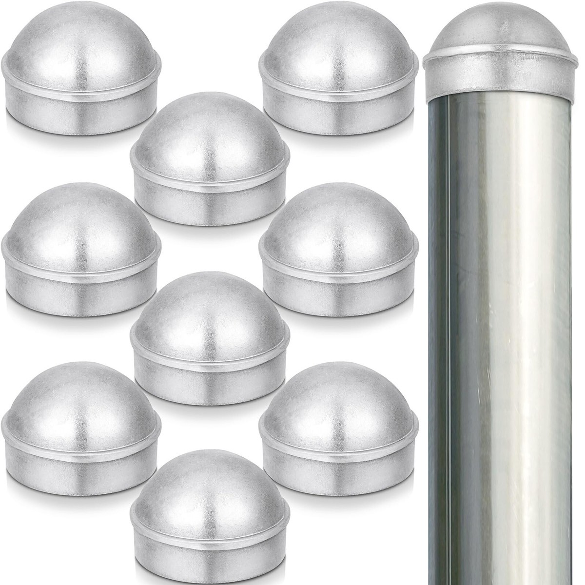 Chain Link Fence Post Caps Round GI Chain Link Fence Post Cap At