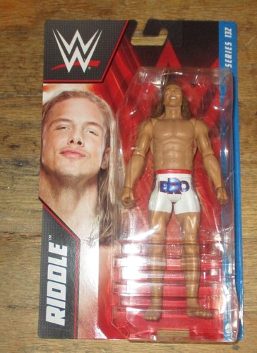 2022 WWF WWE Mattel Matt Riddle Basic Wrestling Figure Series 132 Bro ...