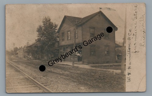 RPPC Hamilton Store LUCYVILLE ROSCOE PA Washington County Real Photo ...