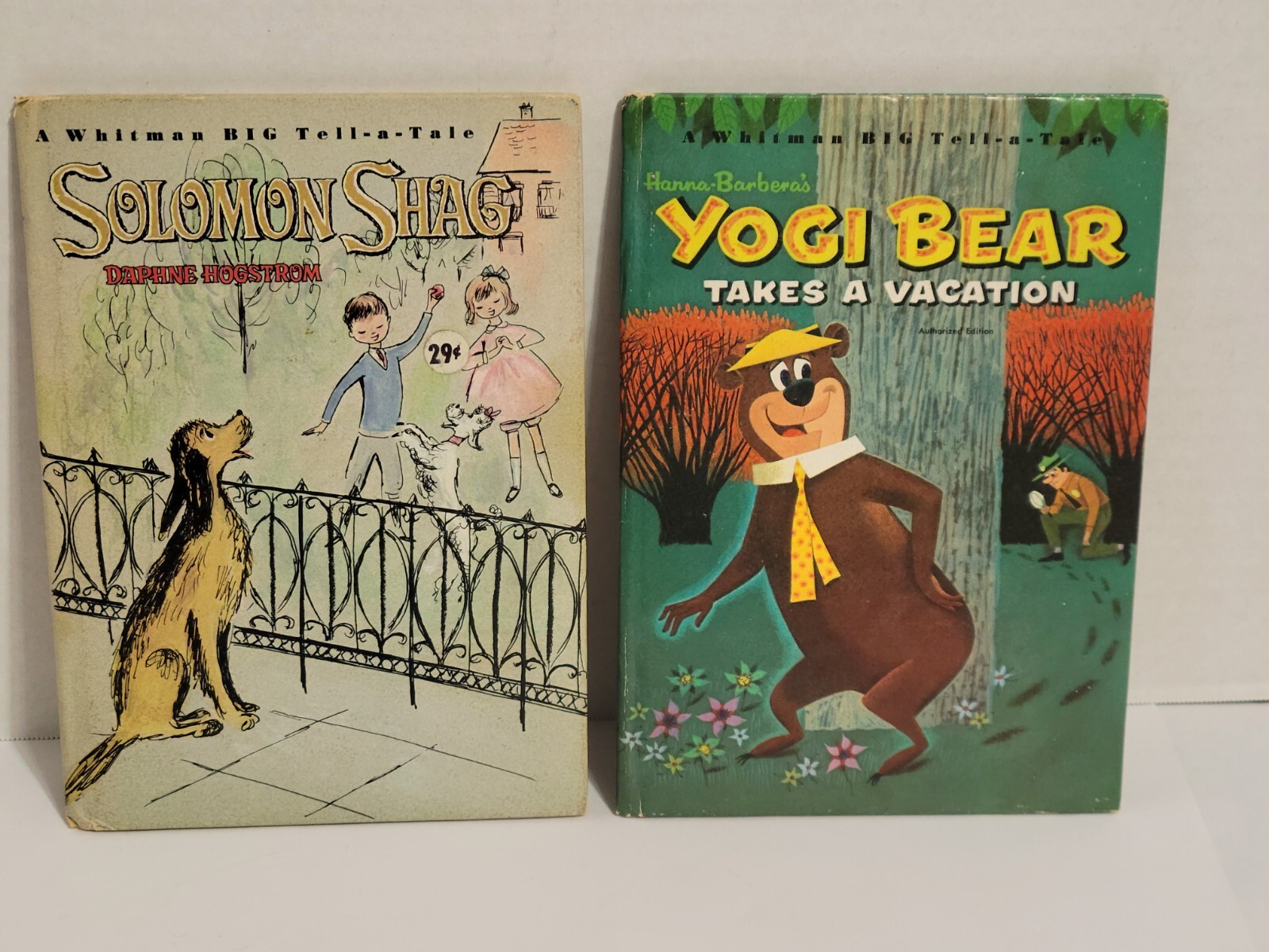 Vintage Children's Whitman BIG Tell-A-Tale Books - Lot of 2 | eBay