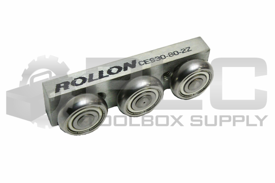 NEW ROLLON CES30-80-2Z 3 ROLLER LINEAR SLIDER | eBay
