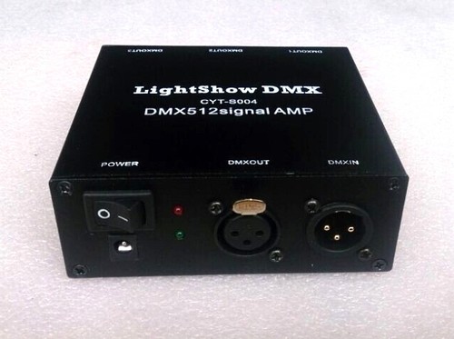 USB DMX512 LED light DMX-Stage Signal Isolation Amplifiers AMP splitter ...
