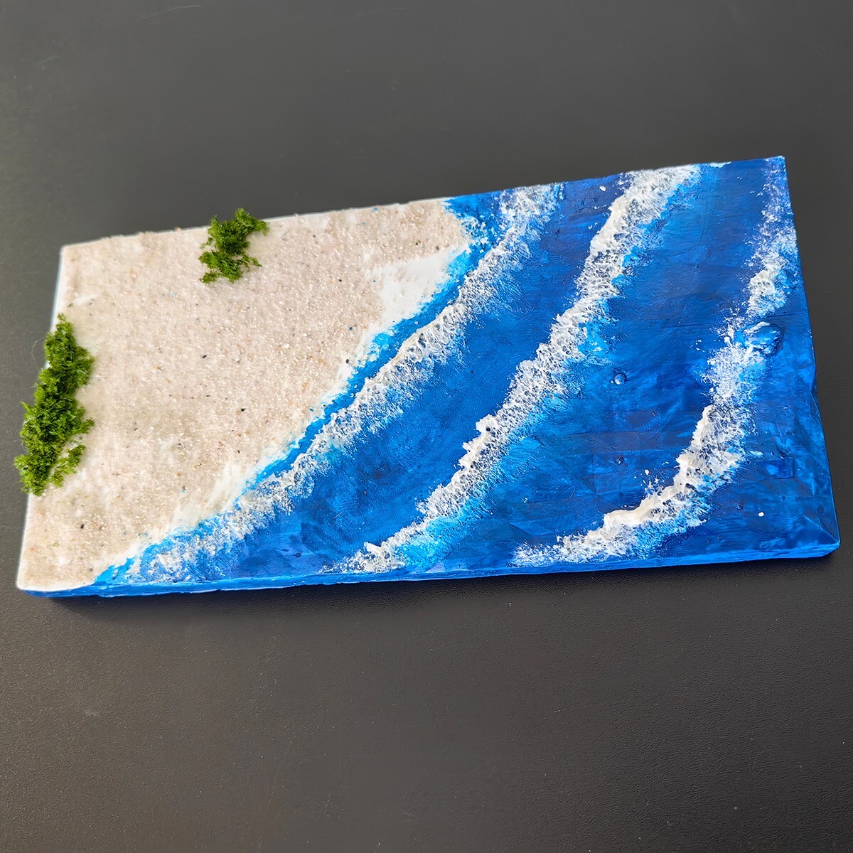 1/64 1/43 1/32 Action Figures Seashore Sand Beach Display Stand Base ...