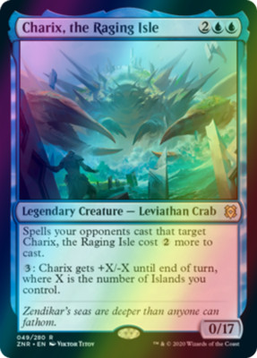 Charix, the Raging Isle, FOIL, Zendikar Rising, MTG,NM/M | eBay