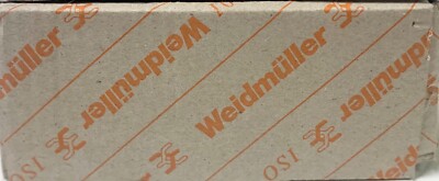 Box of 50 WEIDMULLER 1020300000 WDU 10 Terminal Block 10 MM 550 - 1000 ...