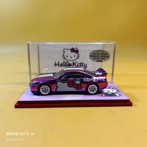 Hotwheels NISSAN SKYLINE GTR R33 Chrome HELLO KITTY (WANGSTAR CUSTOM ...