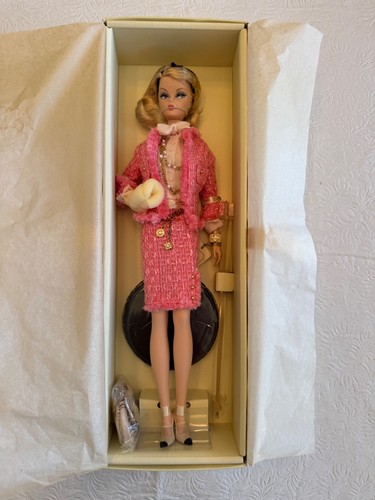 Preferably Pink 2008 Barbie Doll Silkstone by Robert Best NRFB Gold ...