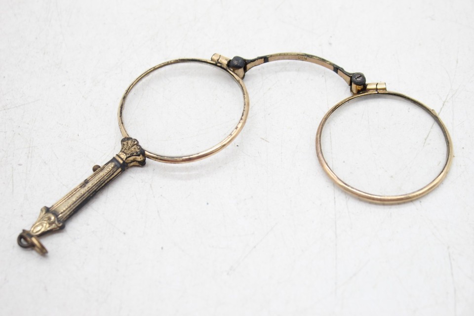 T x3 Antique Optical Glasses Inc Rolled Gold Lorgnette, Heath ...