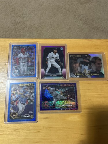 5 Numbered Baseball Cards. | eBay