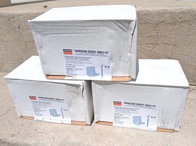 Simpson HGA10KT Hurricane Gusset Angle Kit Truss To Top Plate Framing 3 ...