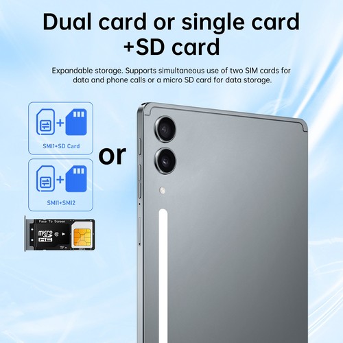 2025 Cheap Tablet Tab 8 5G 11" 64G Dual Sim WIFI Unlocked Andoird 13 ...