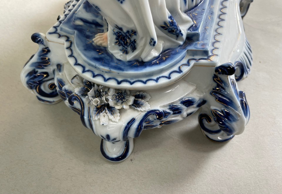 Antique Dresden Carl Thieme Reticulated Centerpiece Pedestal Bowl | eBay