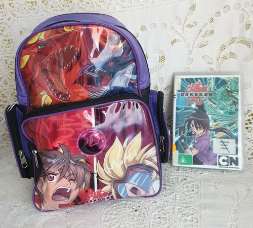 💥BAKUGAN Battle Brawlers Med Kids Backpack + DVD Bundle | eBay