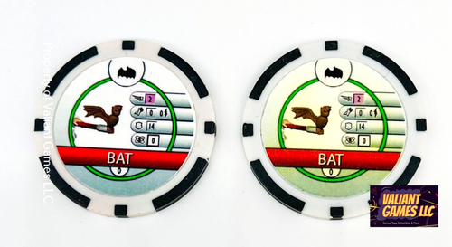 DC Heroclix Custom Bat Token Set Batman Animated Series | eBay