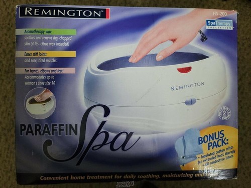 Remington Paraffin Wax Heat Treatment System HS 200 Spa Therapy ...