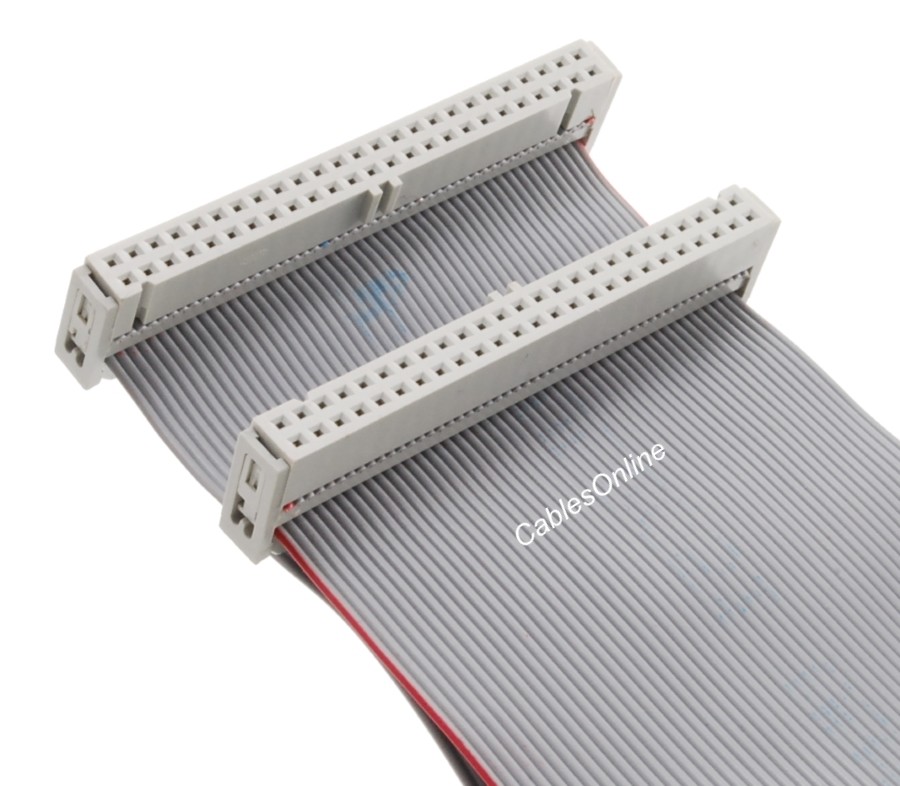 52" 50-Pin SCSI IDC 4-Connector Internal Ribbon Cable Up To 3 Drives | eBay