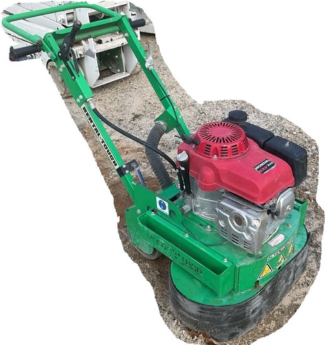 EDCO MAGNA-TRAP WEDGELESS DUAL-DISC CONCRETE ASPHALT FLOOR GRINDER GAS ...