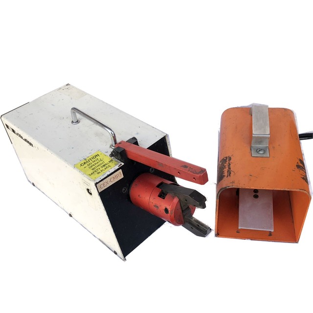 Schleuniger Ct 25 Pneumatic Crimping Bench Top Crimper Foot Pedal Air ...