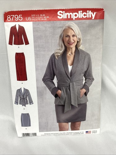 Simplicity Easy-to-Sew Pattern 8795 U5 Size 16-24 | eBay