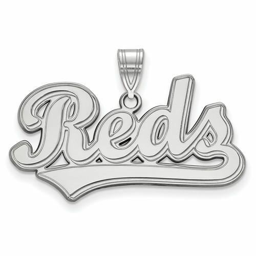 SS MLB Cincinnati Reds Script Large Pendant | eBay