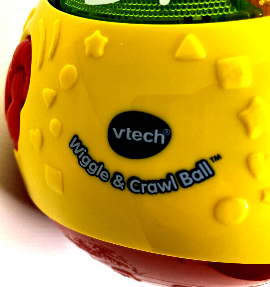 VTECH WIGGLE AND CRAWL BALL LIGHTS & SOUNDS ROLLING IINFANT BABY ...