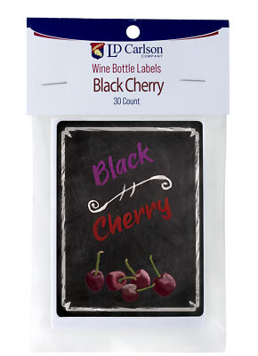 Black Cherry Wine Labels 30/Pack Mist Collection | eBay