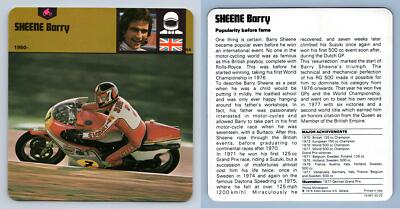 Sheene Barry - 1950 - Drivers - Edito Service #22-22 Auto Rally Card | eBay