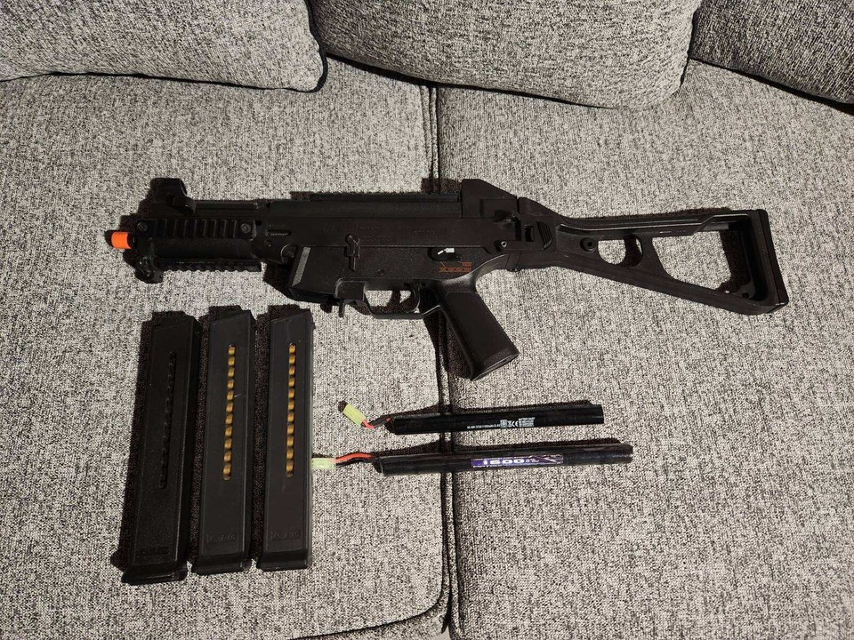 Airsoft H&K Electric UMP Collapsible Stock | eBay