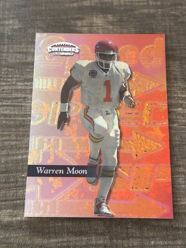Warren Moon Chiefs 1999 Playoff Contenders SSD Red Speed 100/100 | eBay