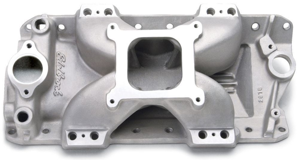 Edelbrock EDE29785 Single Plane Aluminum Intake Manifold fits Small ...