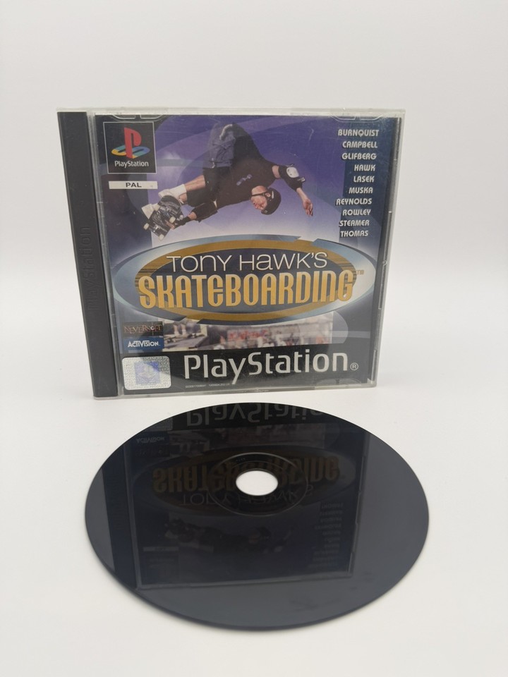 Tony Hawk's Skateboarding 1 Sony PS1 PlayStation 1 with Manual Tested ...