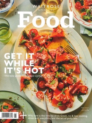 UK Waitrose & Partners Food #185, Summer Cooking, Baking, Recipes, Aug ...