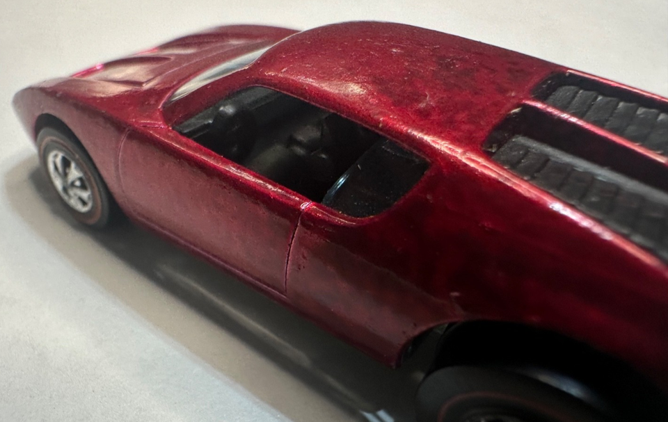 Hot Wheels Redline AMX/2 Spectraflame Rose (Red) - 1971 - Original ...