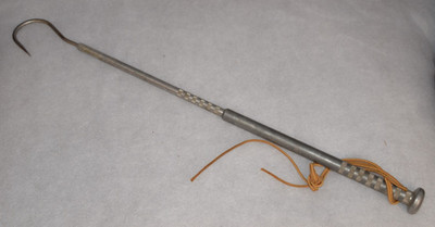 Vintage TAKE-DOWN FISHING GAFF Steve Hook with Aluminum Handle 26" long ...
