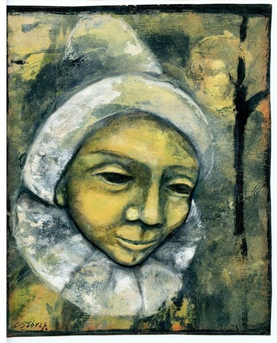 Charles Sebree THE CLOWN FACE - Original Signed & Dated 1956 8 X 10 | eBay