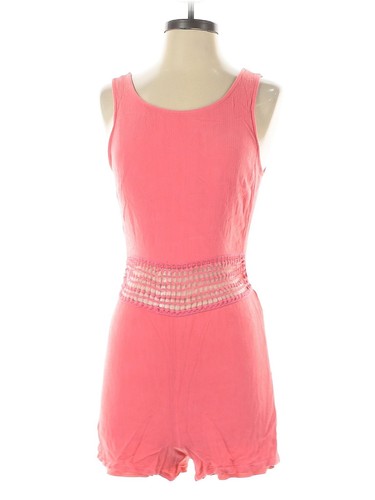 Maurices Women Pink Romper S | eBay