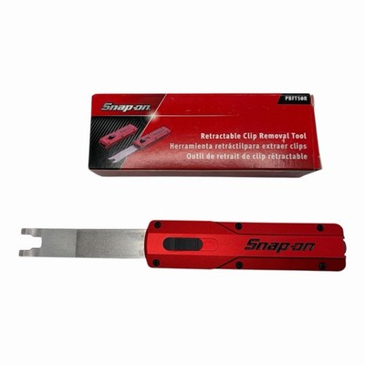 Snap on Tools Red Retractable Trim Clip Removal Tool PBFT50R New | eBay