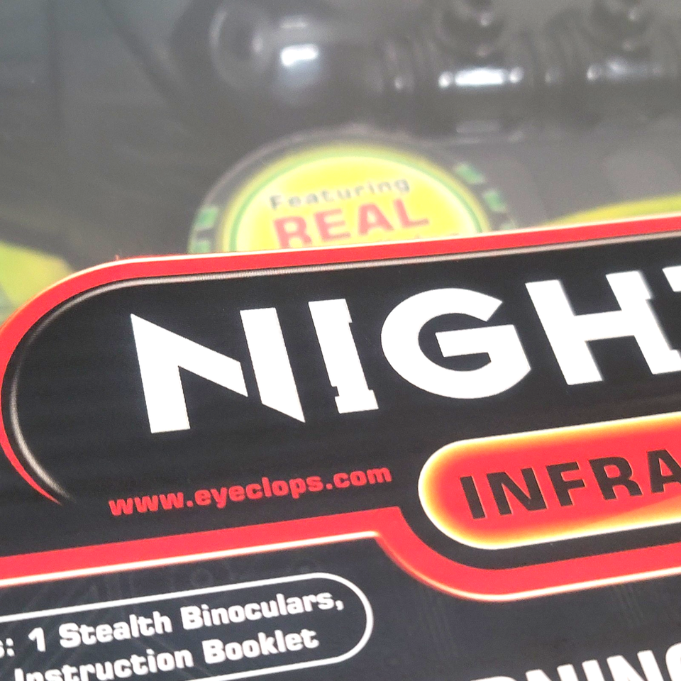 Jakks Pacific Eye Clops Night Vision 2.0 Infrared Stealth Binoculars ...