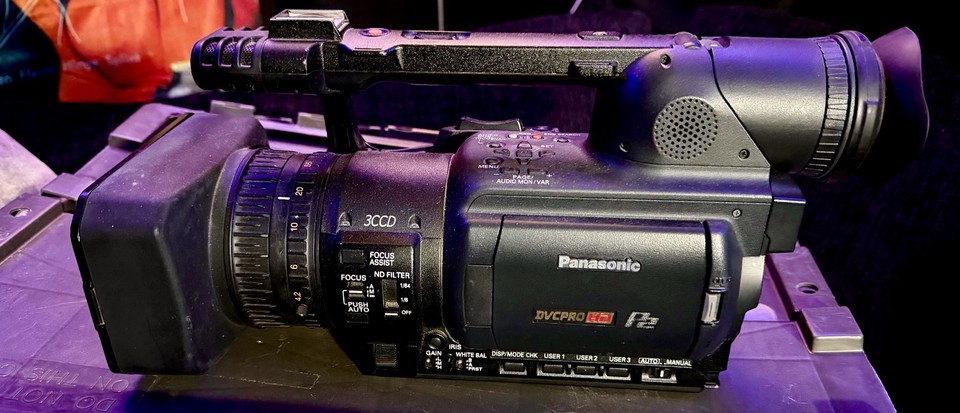 Panasonic AG-HVX200 Camcorder - Used, Good Working Order | eBay