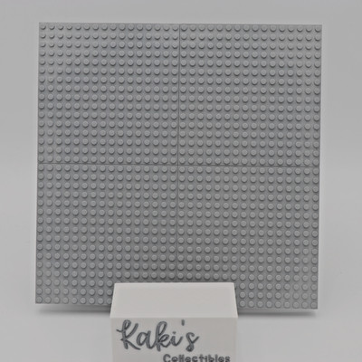 LEGO MILS Baseplate PreBuilt Medium Stone Gray 32x32 Size Other top ...