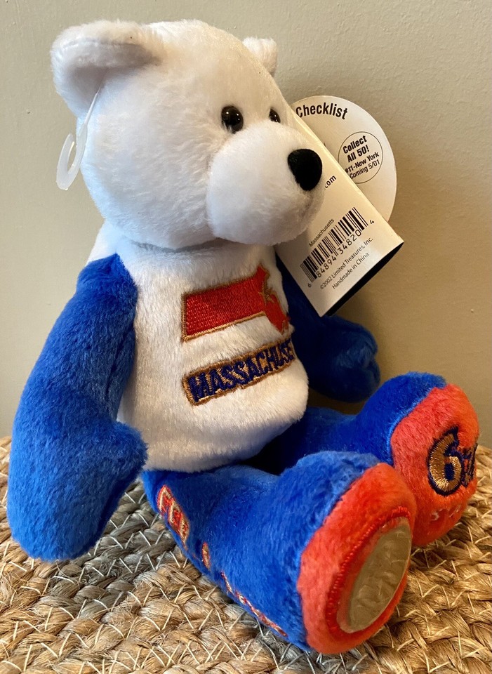 Limited Treasures Coin Bear 50 States America Massachusetts W/ Quarter ...