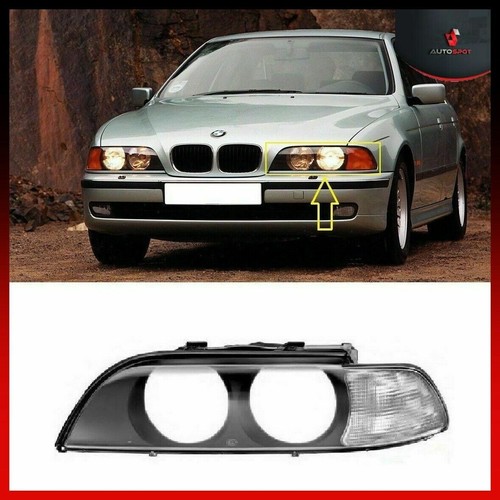 BMW 5 Series E39 Diffusing Headlight Lens Left Side 1996 - 2000 New ...
