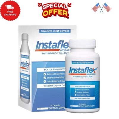Instaflex Advanced Joint Support Doctor Formulated 30 Capsules New Exp ...